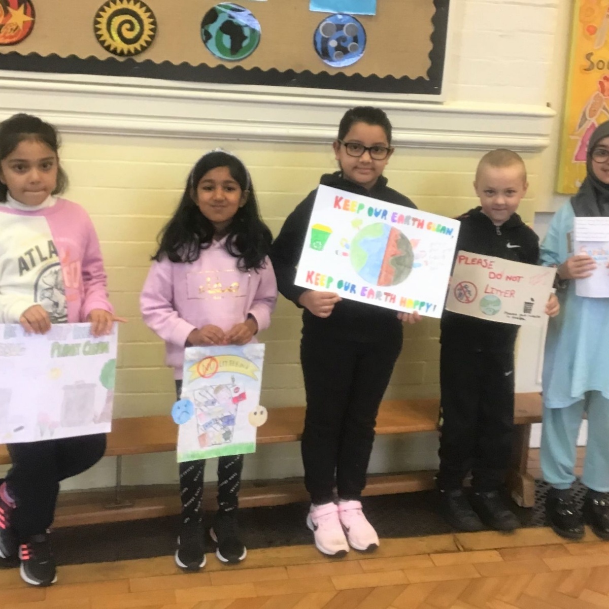 Whitehall Nursery and Infant School - Litter Poster Winners